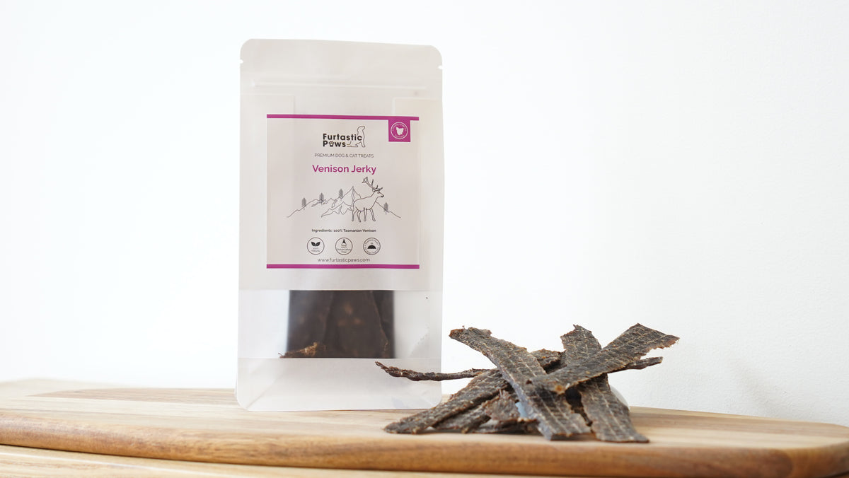 Venison Jerky | Furtastic Paws